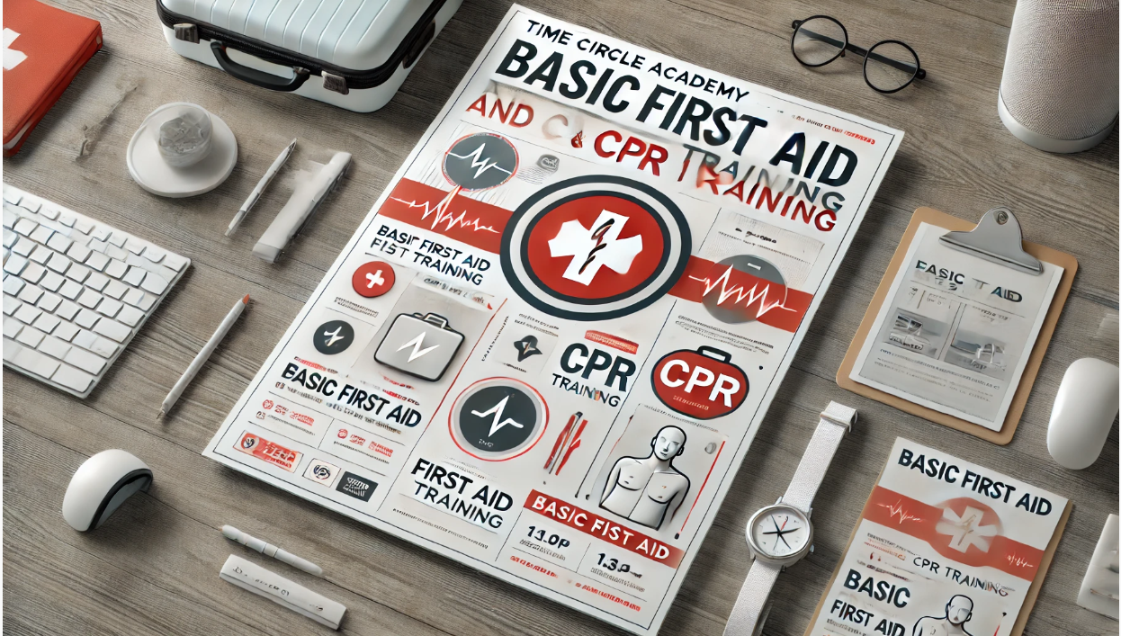 Basic First Aid, CPR and AED Training. DATE : 23 & 24 Jan 2025 | Time ...